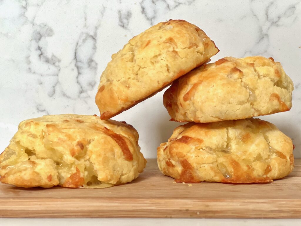 Courgette & Garlic Scones - Feel Good Food